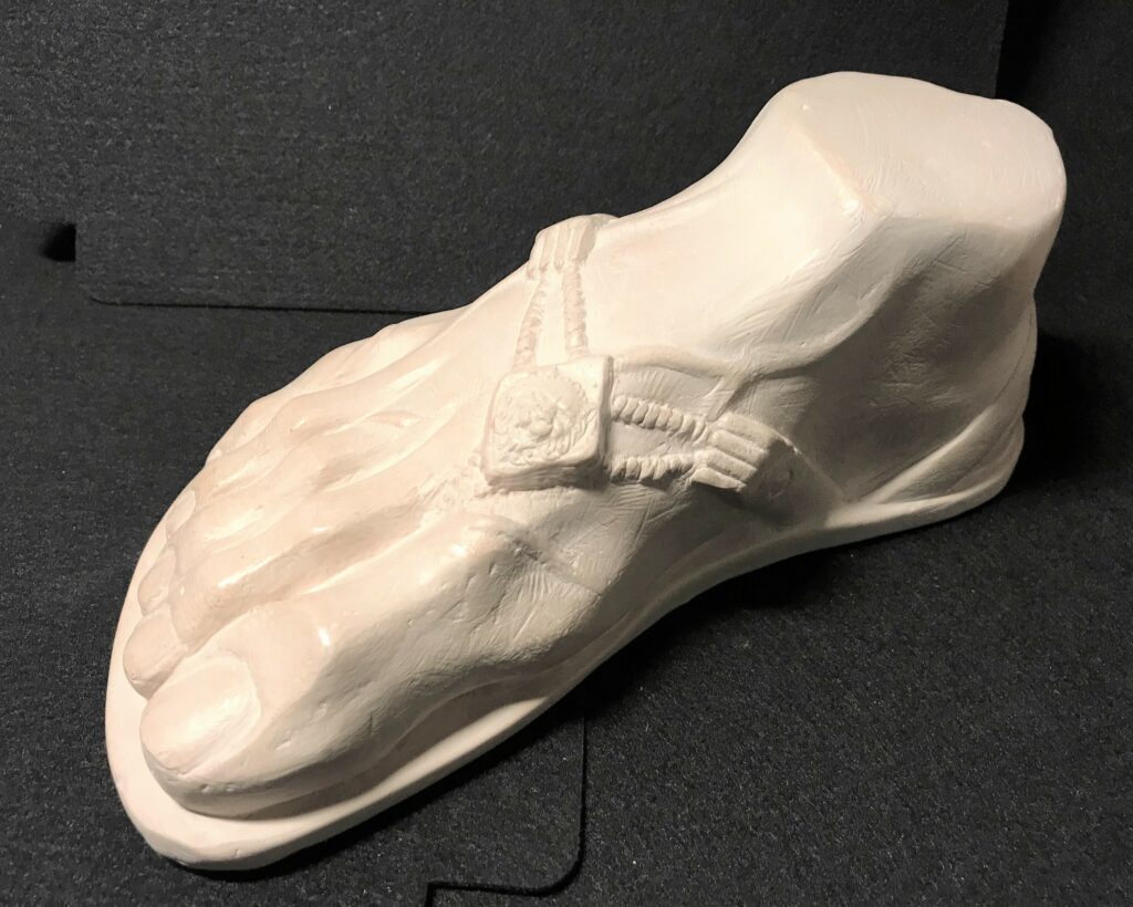 Ancient Roman foot wearing a sandal - Chahar Store